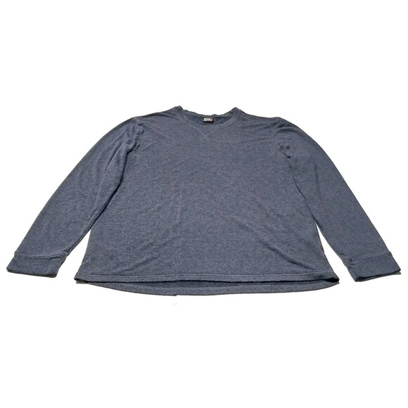 32 Degrees | Shirts | 32 Degrees Heat Mens Large Crewneck Soft Shirt Blue Rayon Blend Tee 275in ...